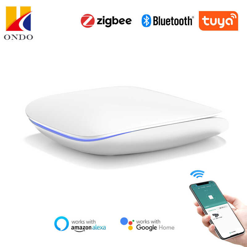 Graffiti Smart ZigBee+Bluetooth Dual Mode Wireless Gateway Smart Home ...