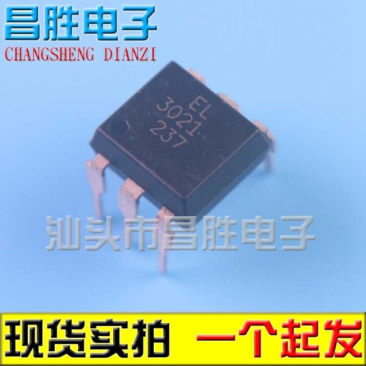 MOC3021 EL3021 MOC3020 3063 [Black] DIP-6 SOP Optocoupler with Direct ...