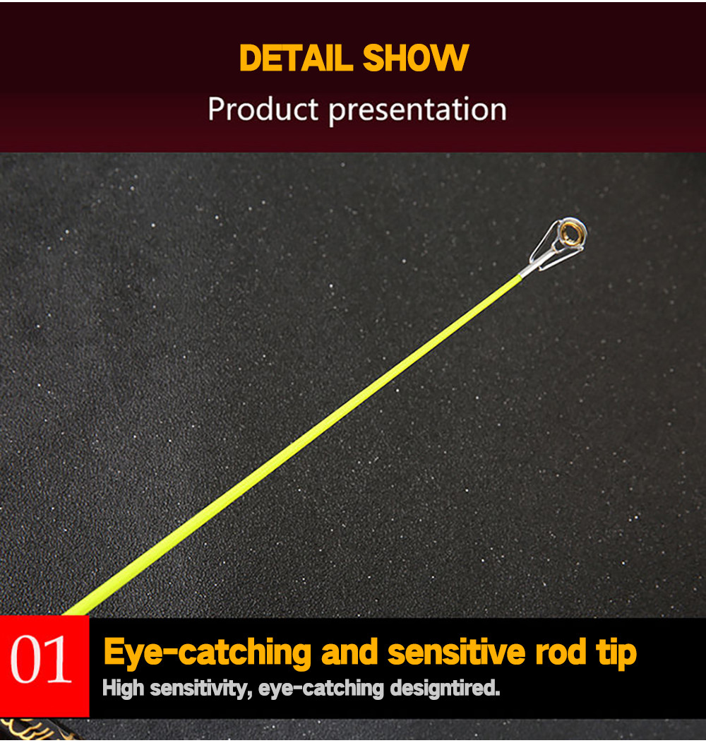 2.1-3.6M Super Hard Telescopic Spinning Sea Fishing Rod Long-distance ...