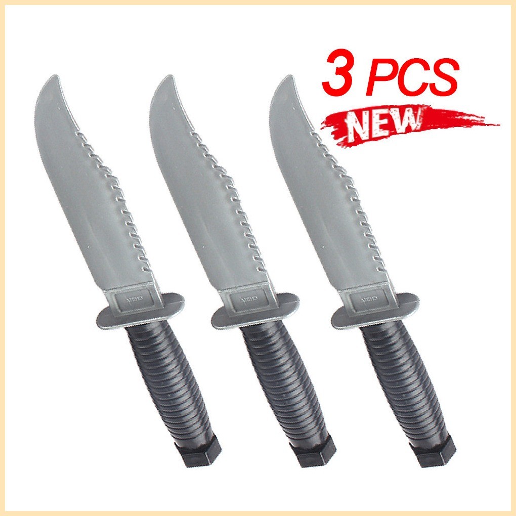 Fake Realistic Knife Props Scream Ghost Face Hunting Knife Weapon ...