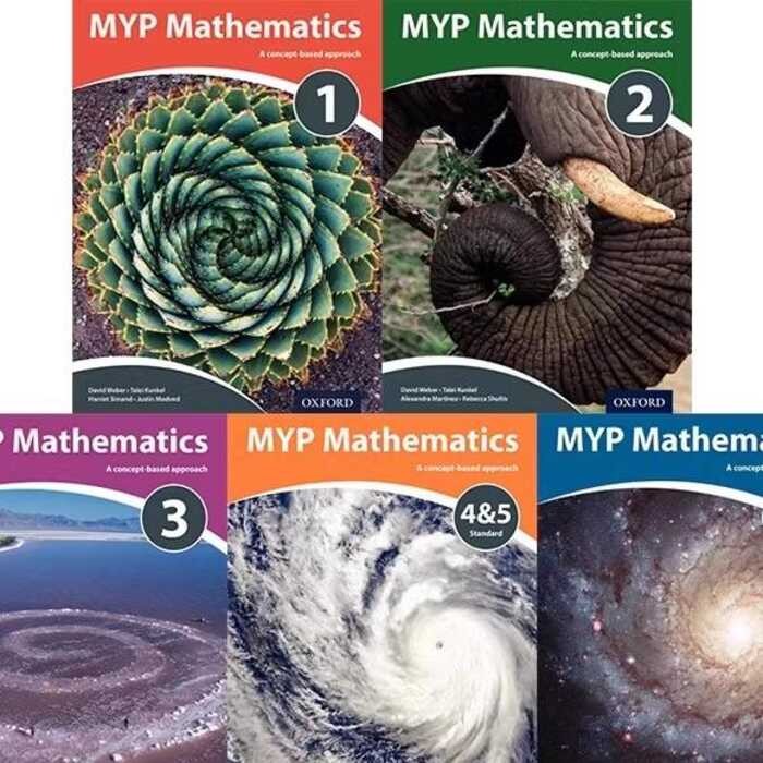 IB MYP Mathematics 1 2/ 3 /4&5 extended / standard 彩色A4纸质书 | Shopee ...