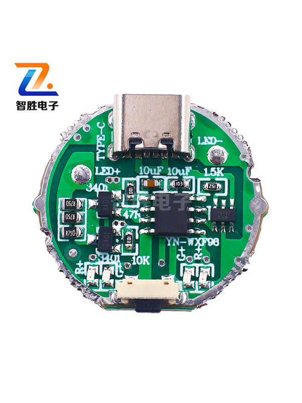 Flashlight driver switch USB Android interface circuit board DIY ...