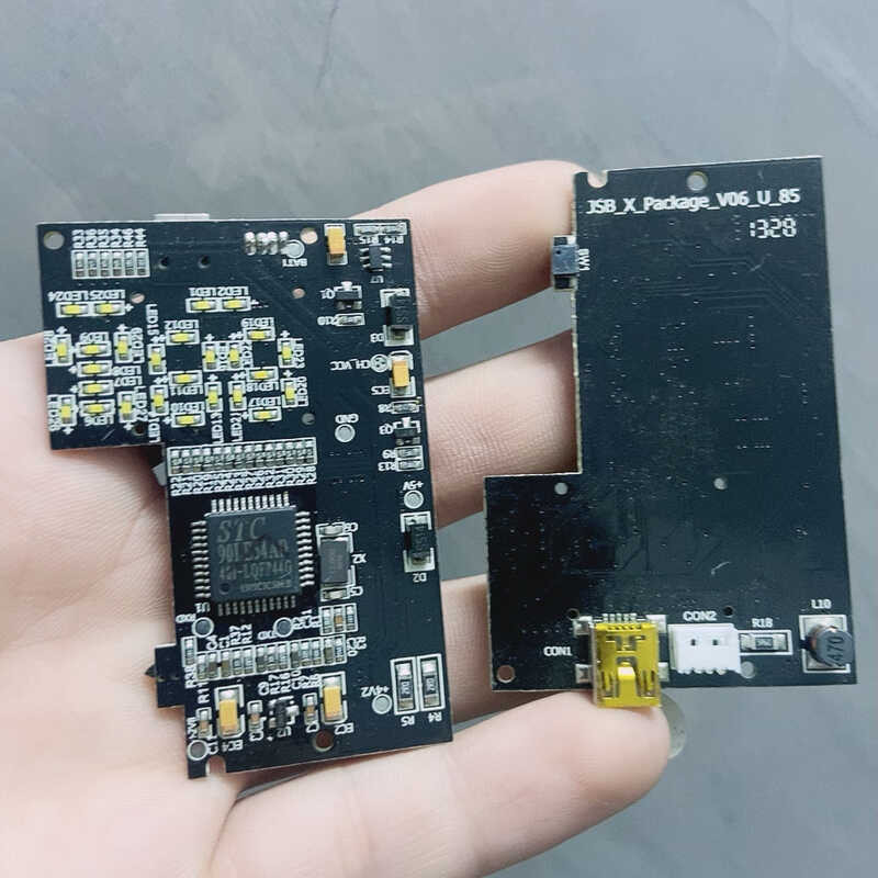 Current detection board? STC90LE54AD microcontroller DIY application ...