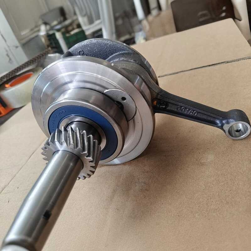 Three wheeled motorcycle CG180 air-cooled cold tricycle crankshaft ...