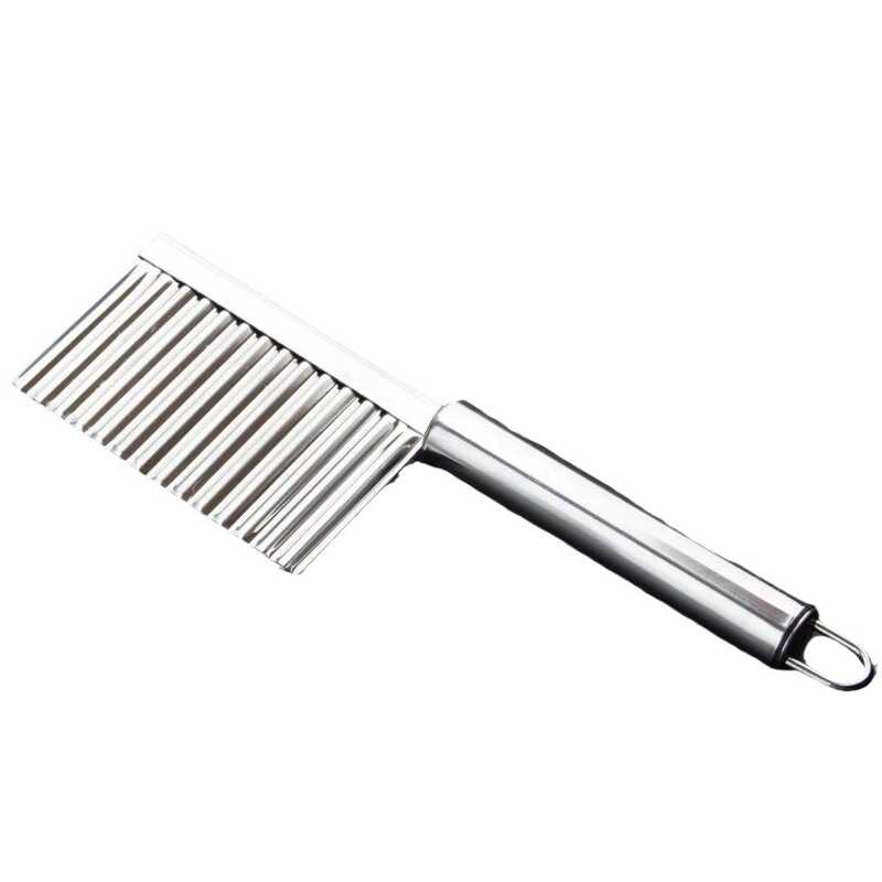 Multi Functional Stainless Steel Wave Potato Knife, Creative Wave Knife ...
