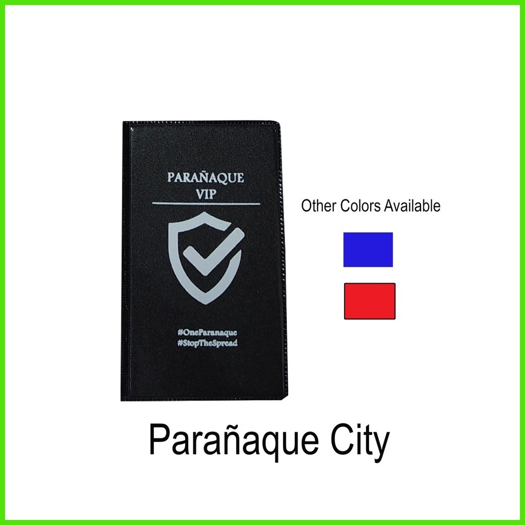 ♈ Parañaque City Vaccination Card Holder (1 Pc) | Shopee Philippines