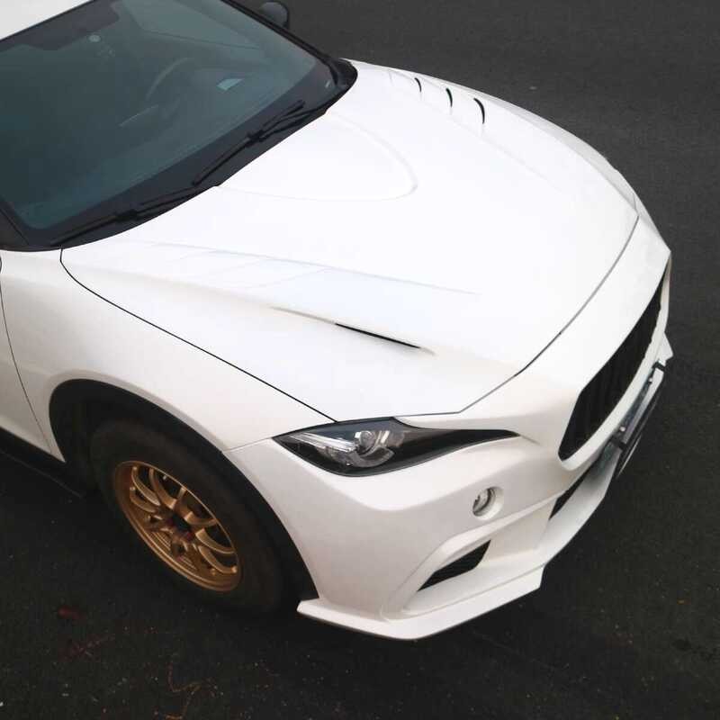 Mazda CX4 Car Body Kit Modification Carbon Fiber Hood RX Style Engine ...