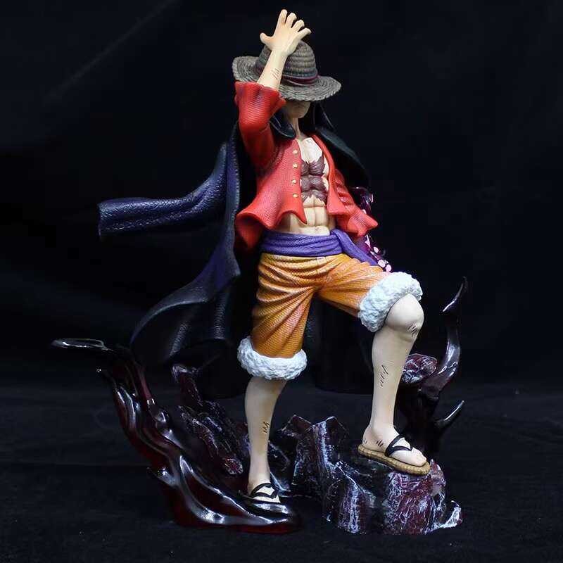 One Piece Anime Four Emperors Resonance Luffy Figure Model Display ...