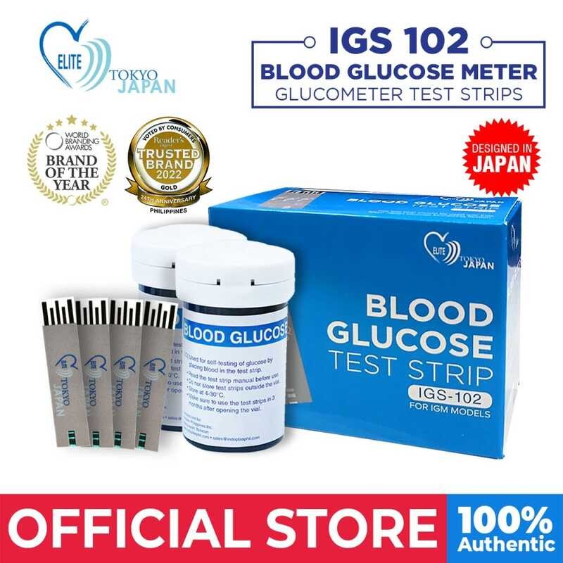 LY Elite Igs102 Blood Glucose Meter Glucometer Test Strips - 50 Pcs (1 ...