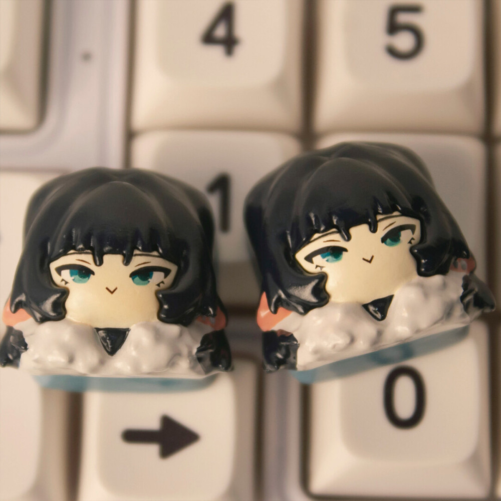 Jane Doe Keycap Cute Cool Cartoon 3D Creative MX Switch Mechanical ...