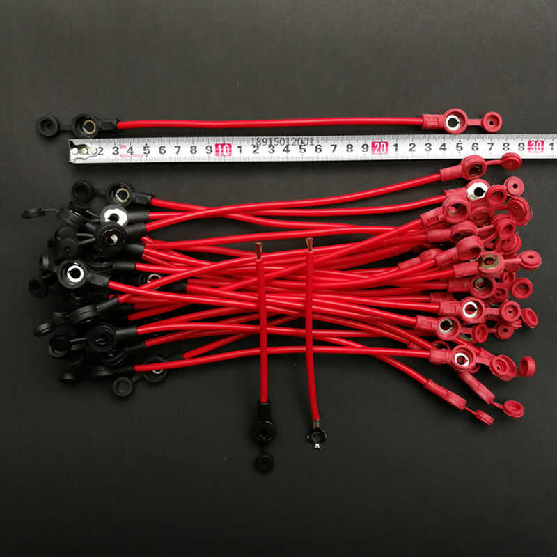 Copper Pure Electric Battery 25Cm Serial Cable Car Connecting Wire Na ...