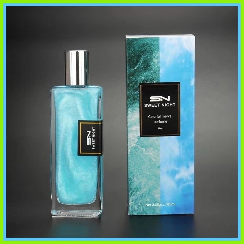 ∈ Sweet Night Perfume Blue Men's Shimmer Body Mist Perfume 65ml ...