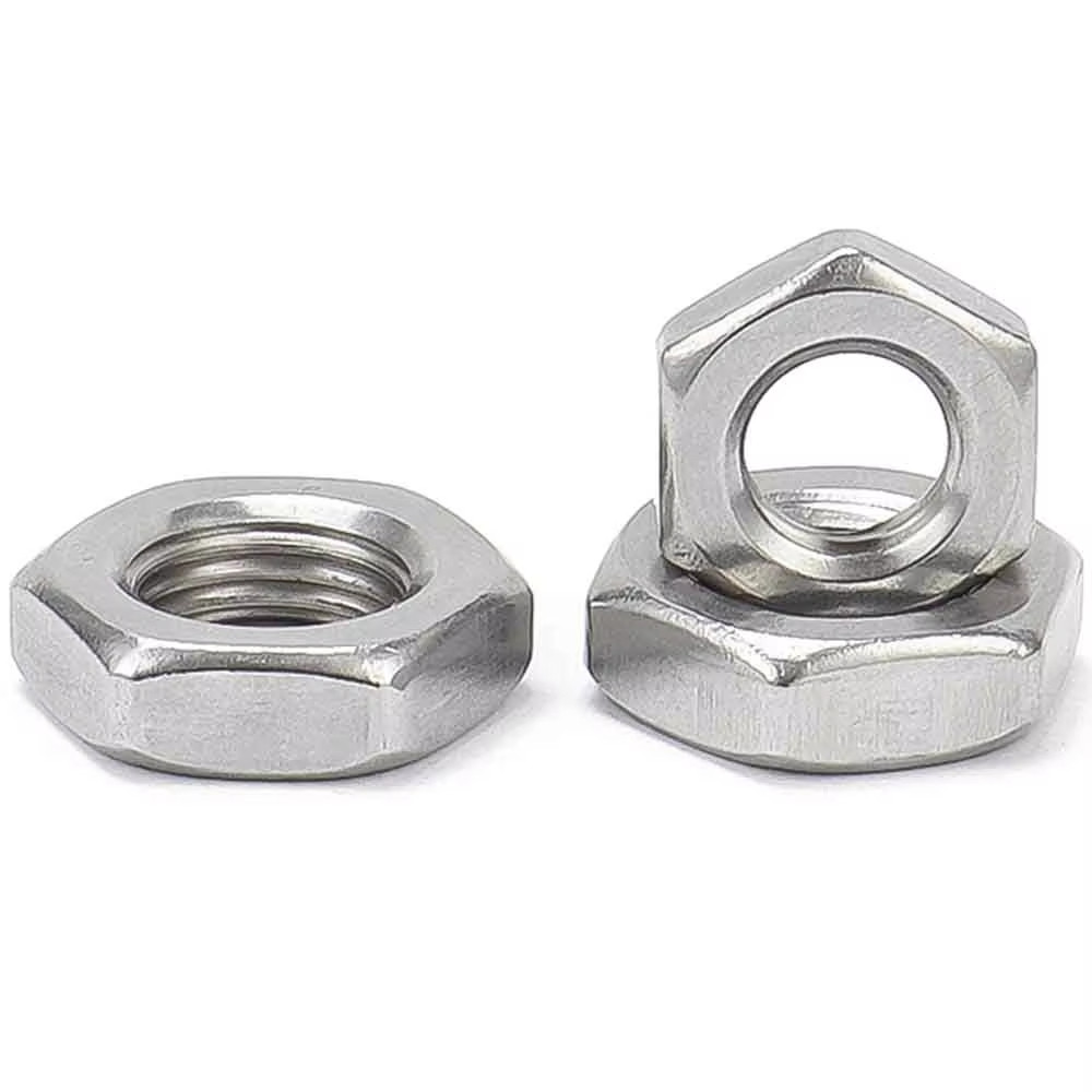 [HKH] M2.5 M3 M4 M5 M6 M8 M10 M12 304/316 Stainless Steel Flat Hex ...