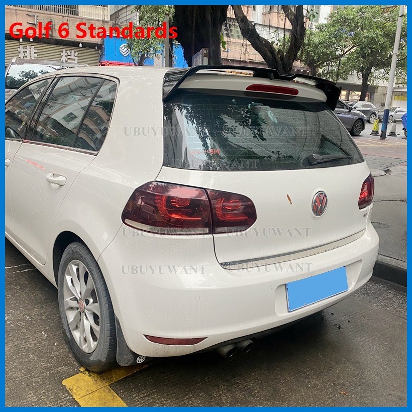 For Volkswagen VW Golf 6 MK6 TDI GTI Spoiler Rear Window Roof Spoiler ...