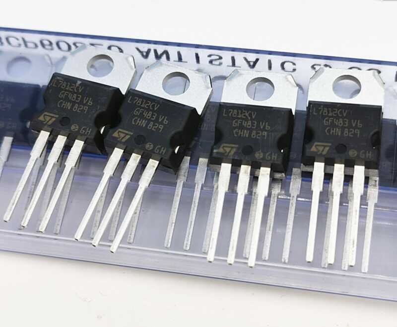 ST7812 L7812CV three terminal voltage regulator TO-220 (50 pieces/tube=27.5 yuan) | Shopee ...