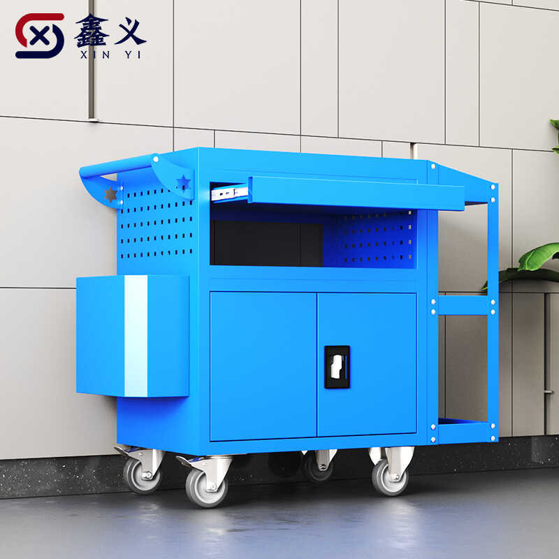 Auto Repair Cart Small Trolley Multifunctional Mobile Storage Cabinet ...