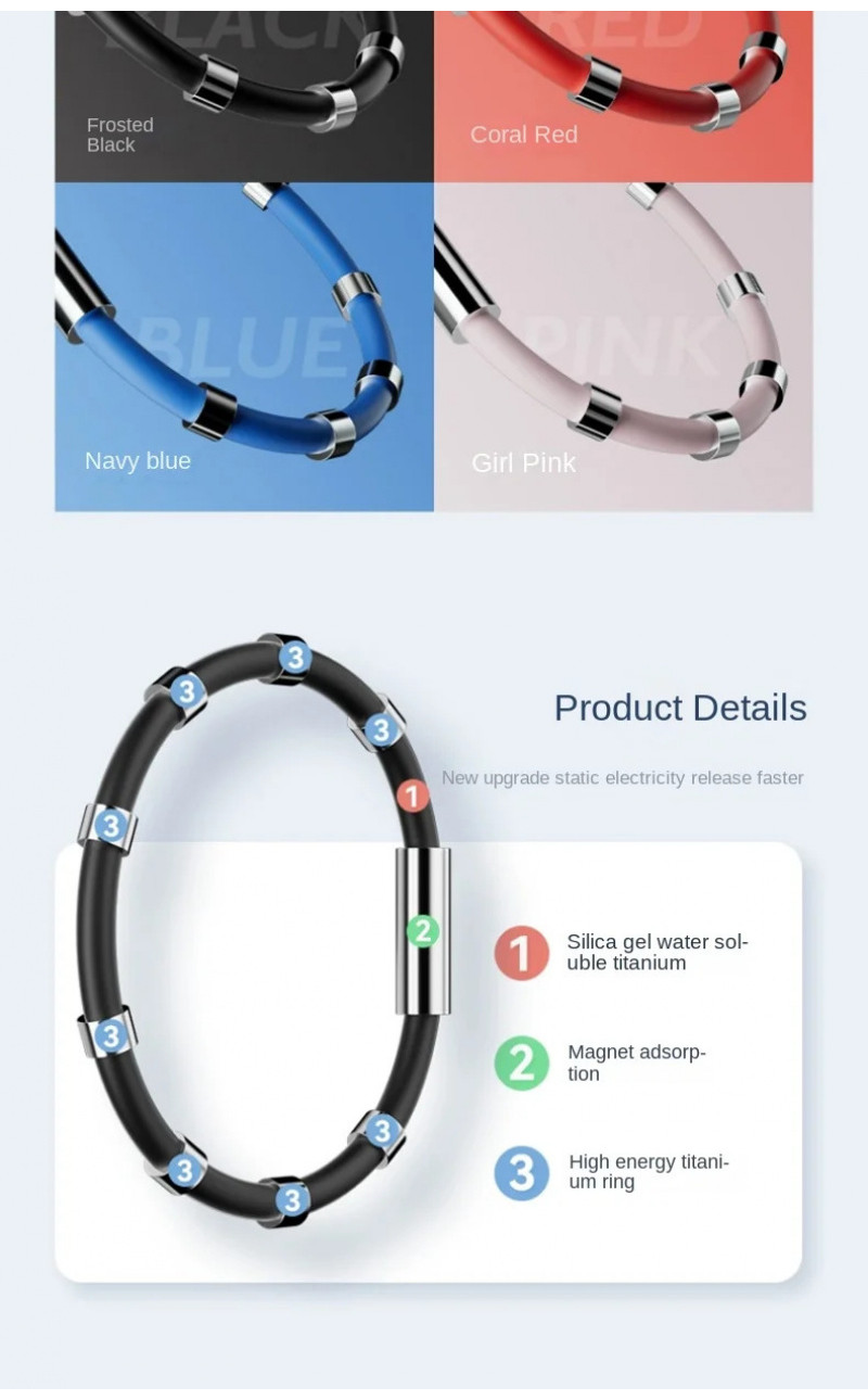 Anti static bracelet wireless human winter static electricity ...