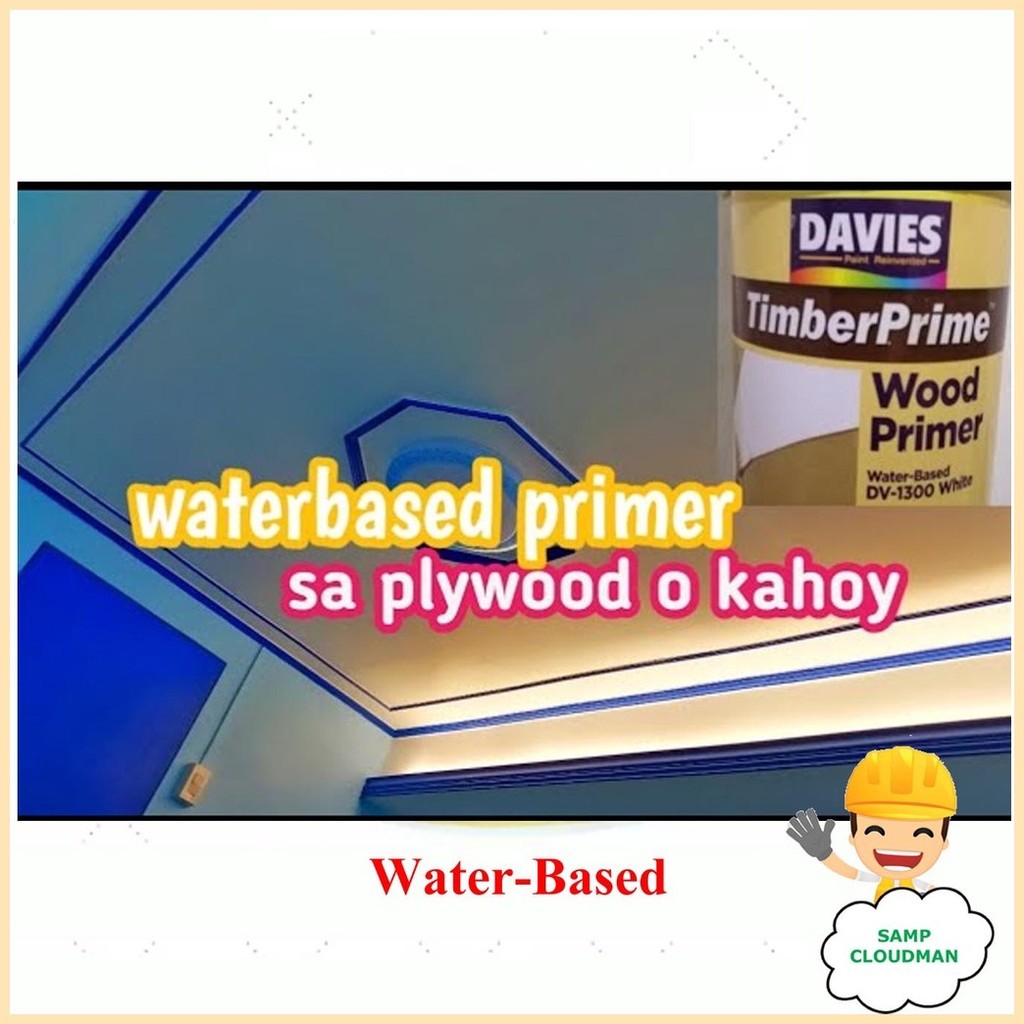 Davies TimberPrime Water-based Wood Primer / Kahoy 1 Liter DV-1300 ...
