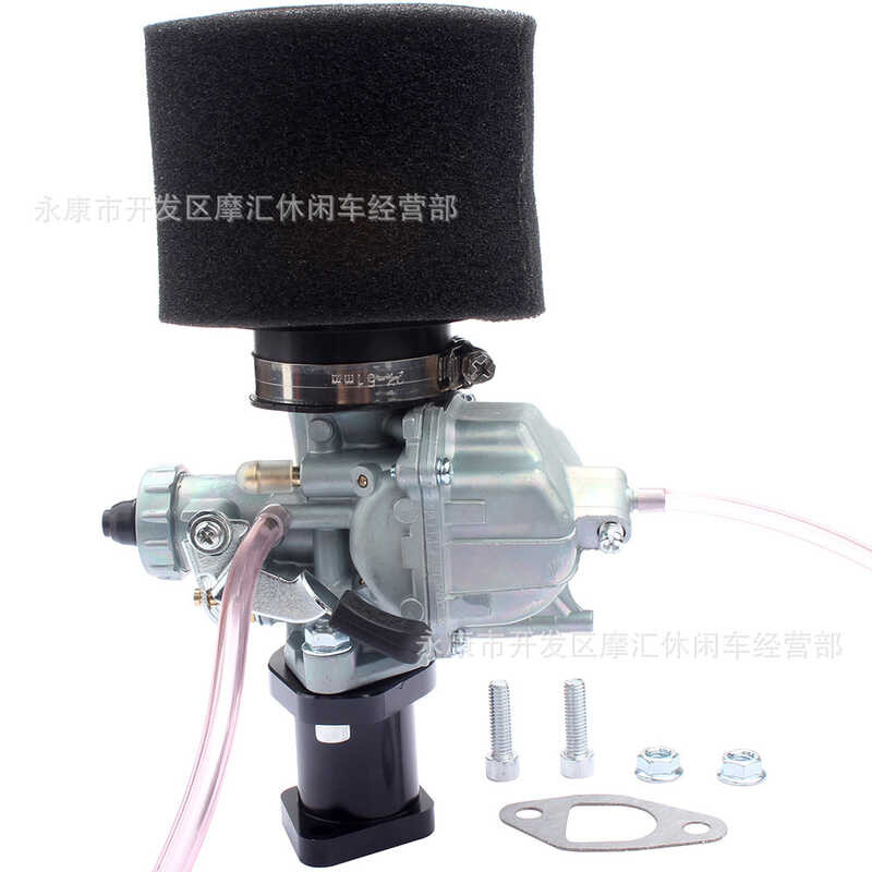 Kart 212cc GX200 CT200U KT196 intake pipe VM22 carburetor sponge air ...