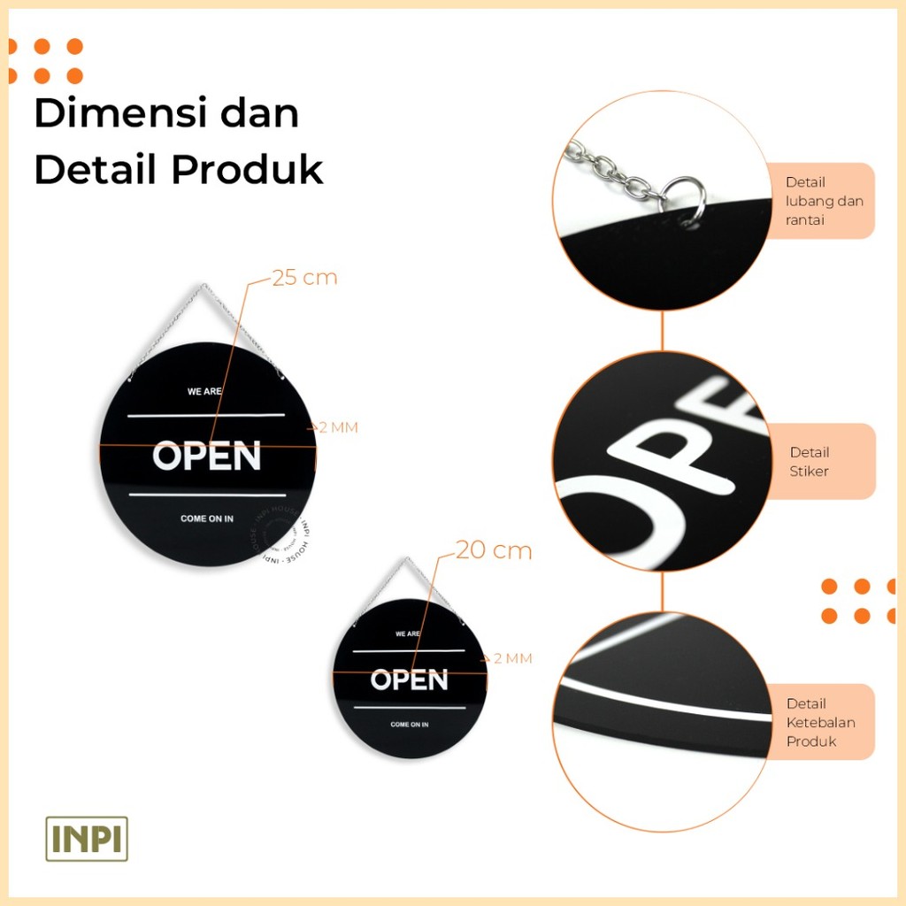 Open closed signage - acrylic sign system - open close sign board ...