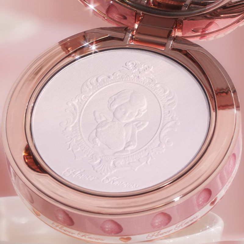 FLOWER KNOWS Powder Strawberry Cupid Powder Oil Control Makeup Clear ...