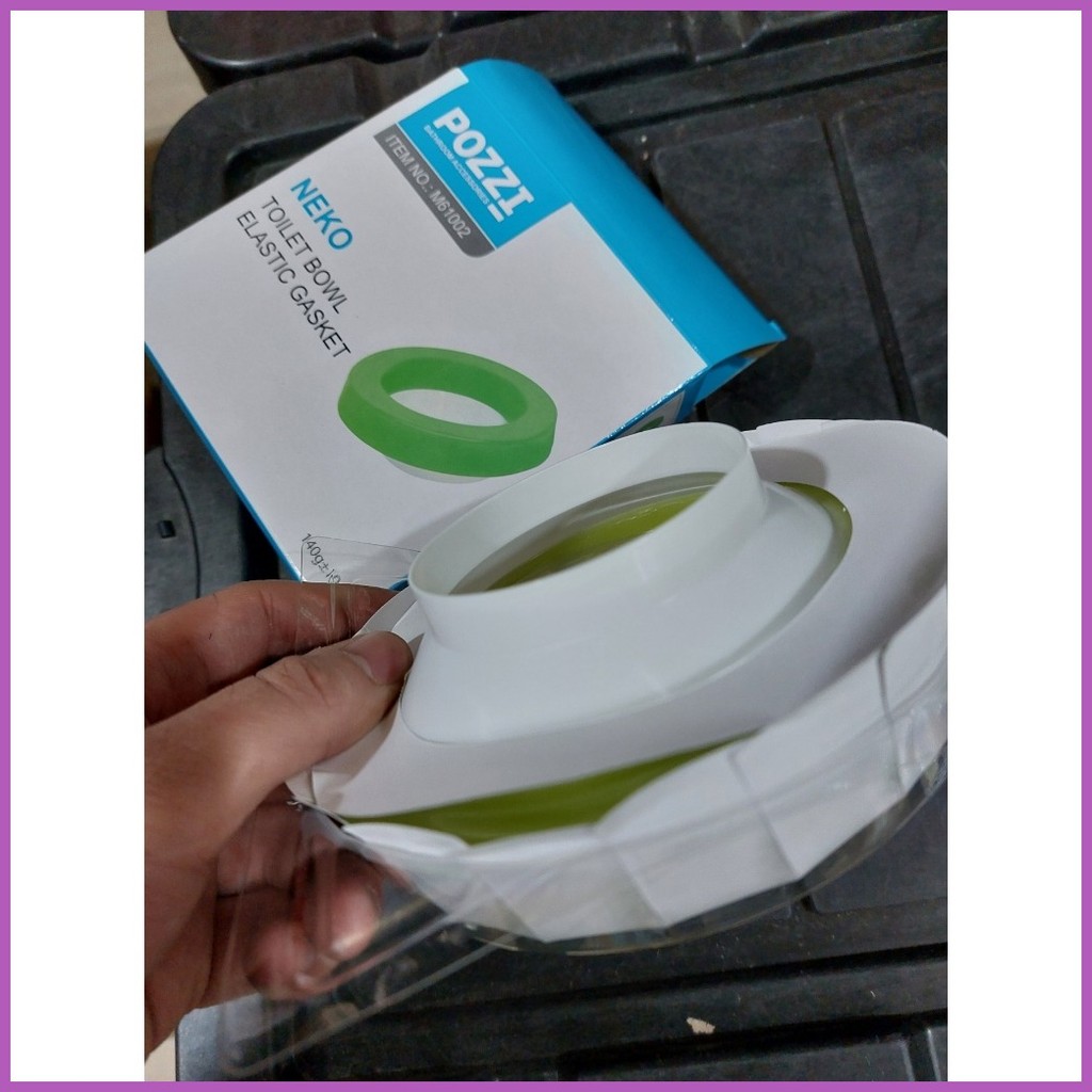 ۞ Pozzi Toilet Bowl Flange With Wax Gasket NEKO Flexible - Upgraded ...