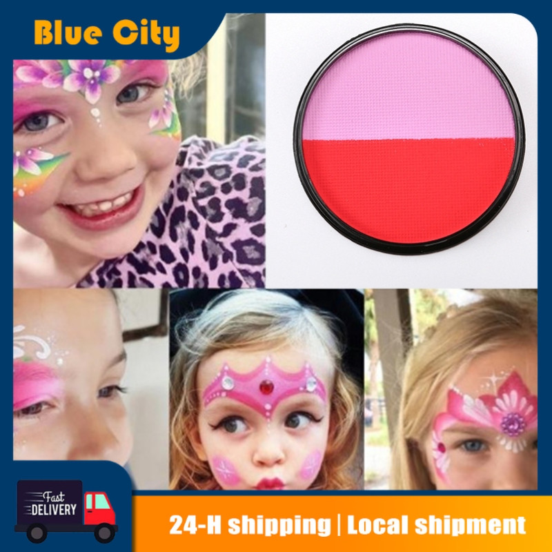 Body painting two-color face painting festival stage opera evening face ...