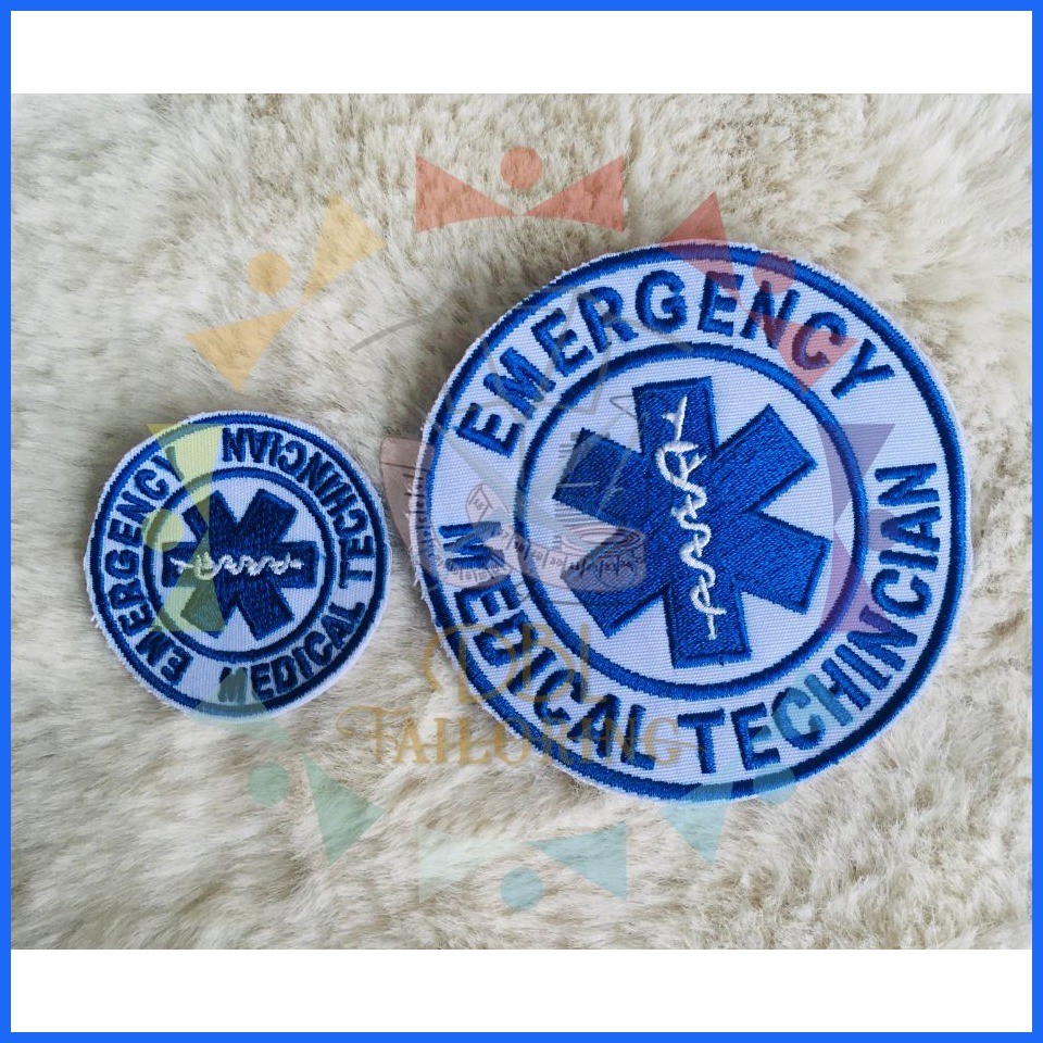 ∵ ≈ ⎯ Patches emergency medical technician / emergency medical services ...