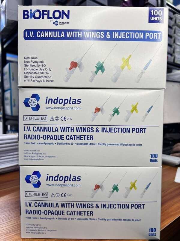 LY IV Cannula / Catheter Indoplas, BION (16G 18G 20G 22G 24G 26G) PER ...
