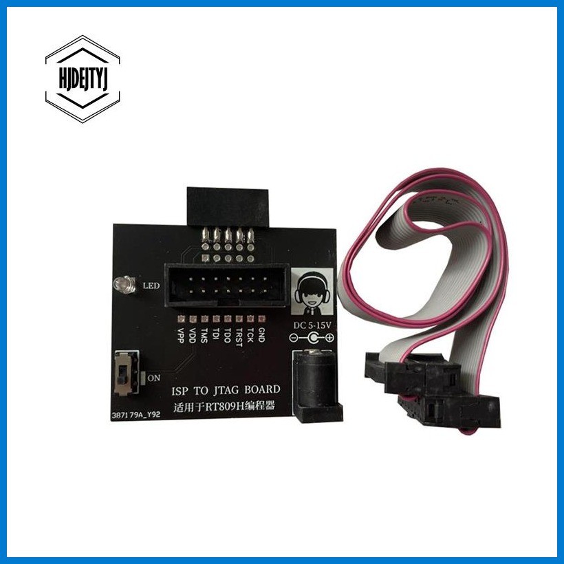 ISP to JTAG Board for RT809H Programmer MCU TMS320F28035 EMMC ISP Board PCB+Plastic+Metal ...
