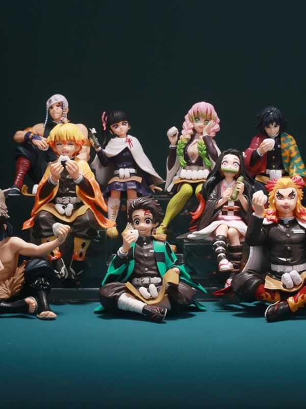 Ghost Slayer Blade Complete Handheld Model Ornament Anime Charcoal Jiro ...