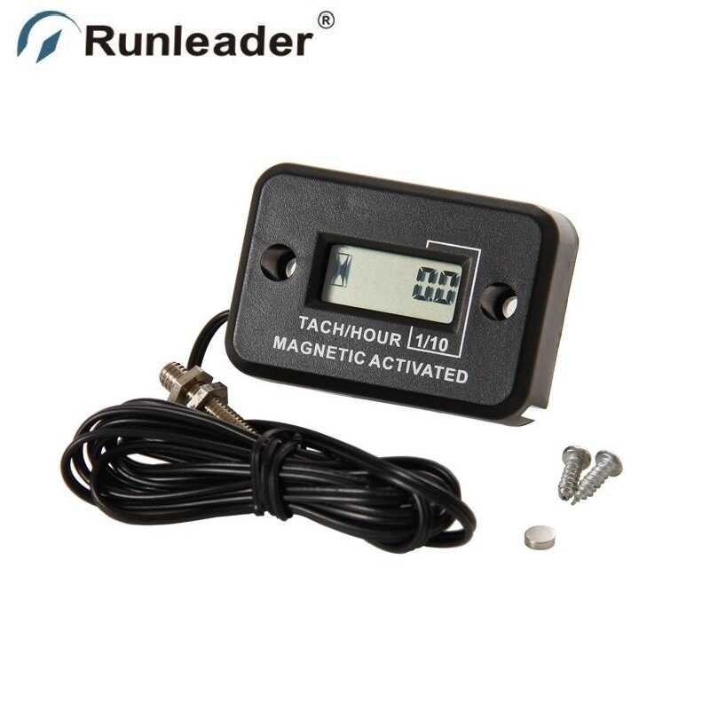 Magnetic Induction Tachometer, Lawn Mower, Motorcycle, Gasoline Engine ...