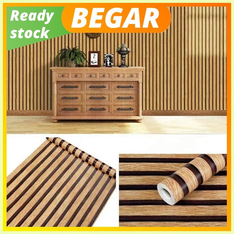 118Inch Wallpaper Wood Flute Design PVC Wood Cladding Design Waterproof ...