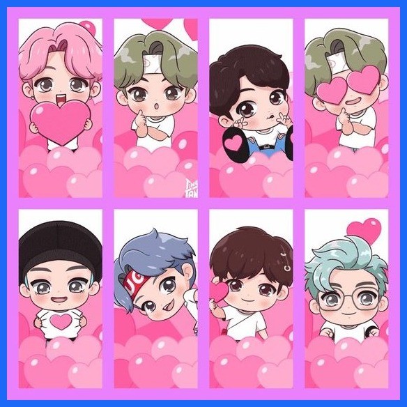 ∯ BTS Tiny Tan Sticker - Waterproof Sticker | Shopee Philippines