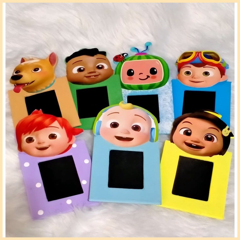 COCOMELON THEME MAGNETIC FRAME 7 PCS PER SET ☼ | Shopee Philippines
