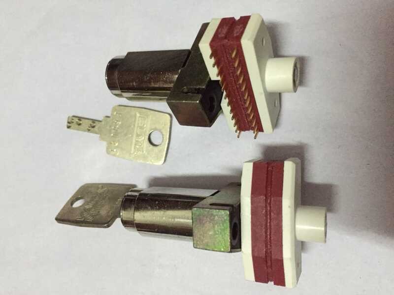Swiss ELMA power electronic key switch BV14408 2nd gear 24 pin Dujin ...