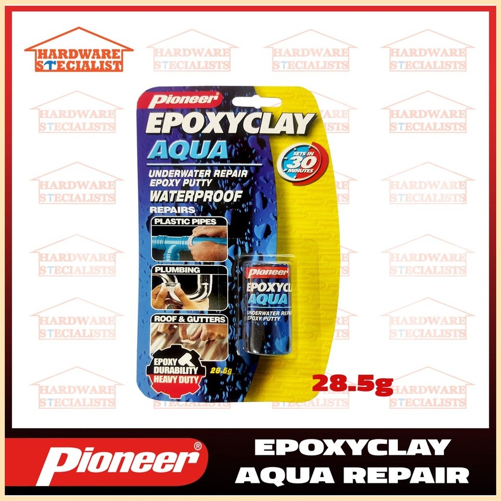 Pioneer Epoxy Clay Aqua Underwater Repair Epoxy Putty 28.5g or 50g ...