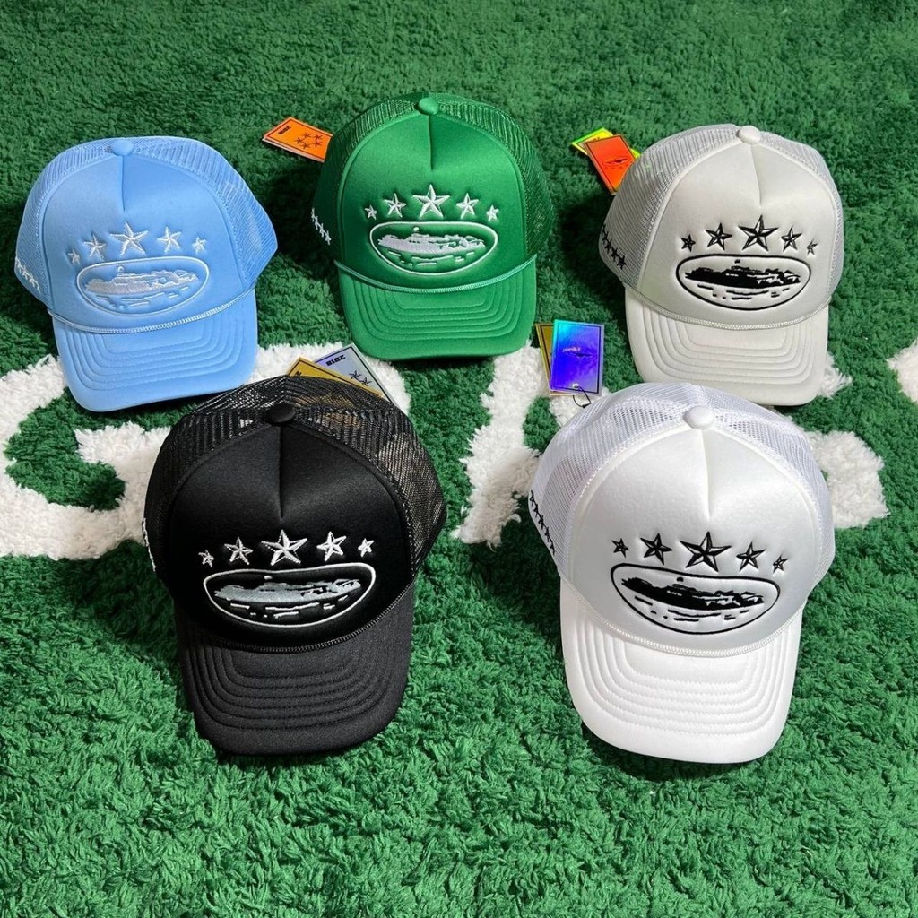 Corteiz Crtz Trucker Hat 5 Star Hat Hip Hop Truck Hat Trend Ins ...