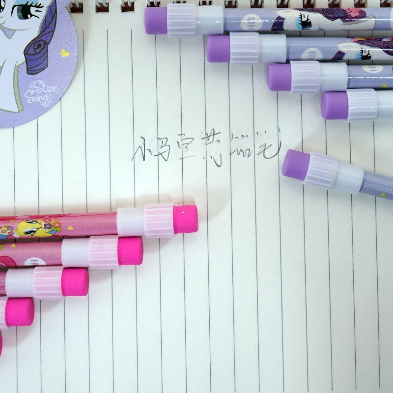 My Little Pony Wooden Pencil Student Cartoon HB Pen Practice ...