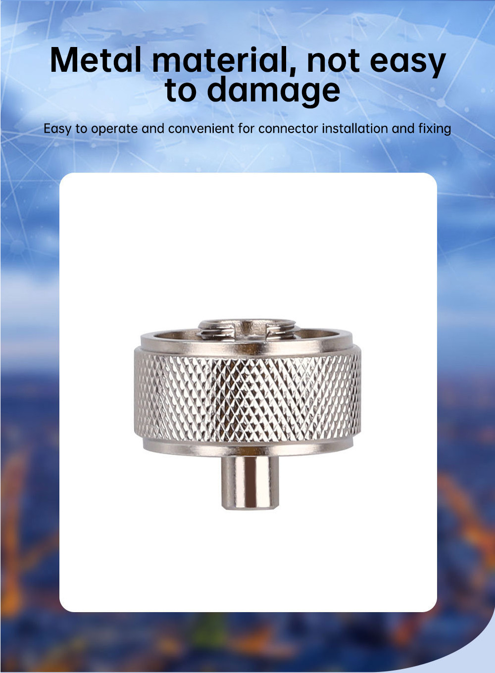 ZOERAX OTDR Fiber Optic Adapter FC Square Connector Optical Time Domain ...