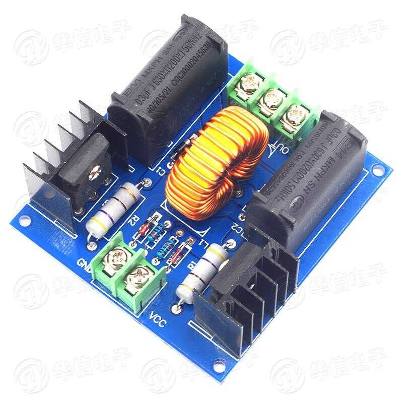 ZVS Tesla coil power supply boost high voltage generator drive board ...