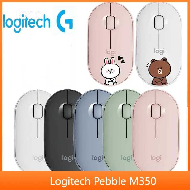 New Logitech PEBBLE POP E Laptop Tablet M350 Wireless Bluetooth E Light ...
