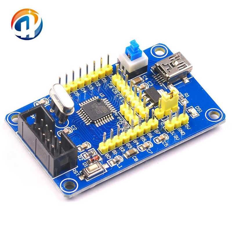 AVR development board ATmega8 development board Small system board Core board Learning board ...