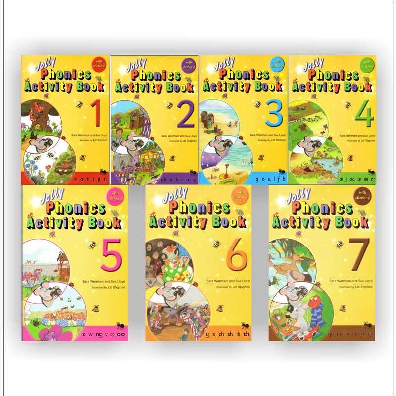 High quality Jolly Phonics Activity 7 Books Collection Jolly Natural ...