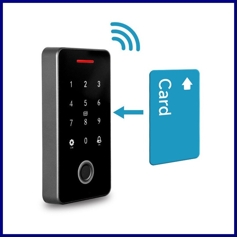 MK-TUYA-1 Fingerprint Swipe Card Password Unlock Fingerprint Access ...