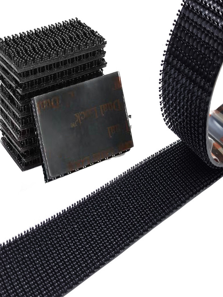 Hook And Loop Dual Lock SJ3550 Black And SJ 3560 Transparent Mushroom ...