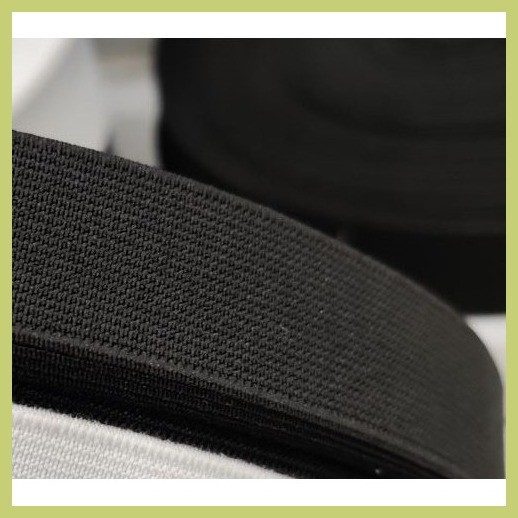 ∩ 1 inch JAPAN GARTER / LOOM GARTER 36 YARDS PER ROLL BLACK (MAKAPAL ...