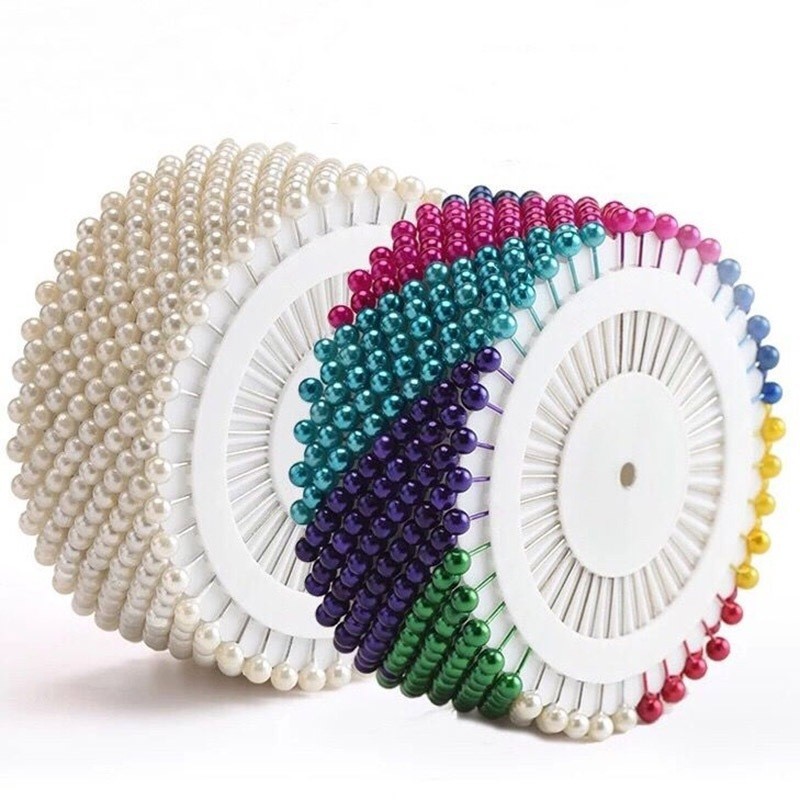 480Pcs Pearl Head Sewing Pins Art Crafts Fixing Pins for Shaping Fabric ...
