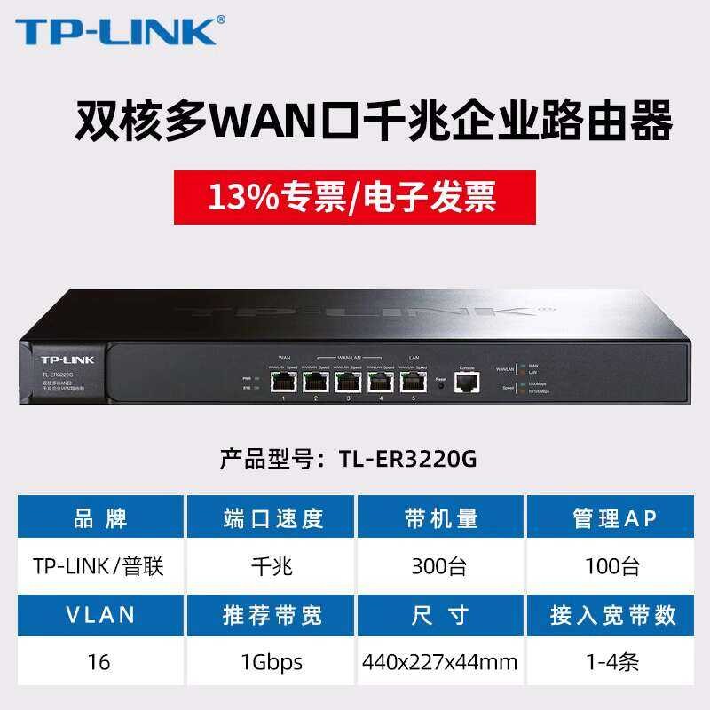 Enterprise Wireless Router / TP-Link Multi-WAN Port Gigabit AC ...