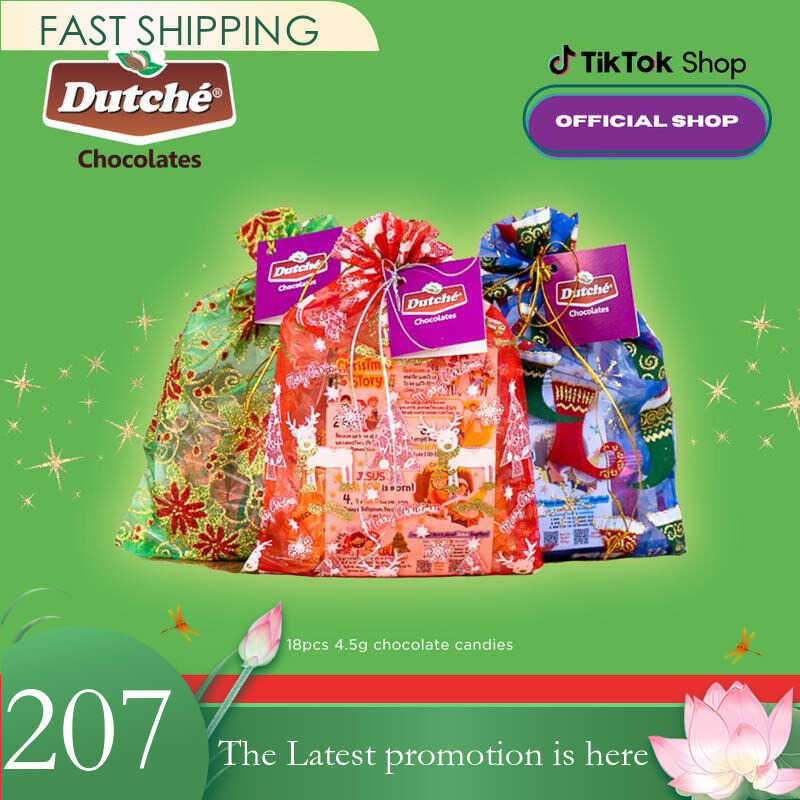 Dutché Chocolates Christmas Pouch | Shopee Philippines